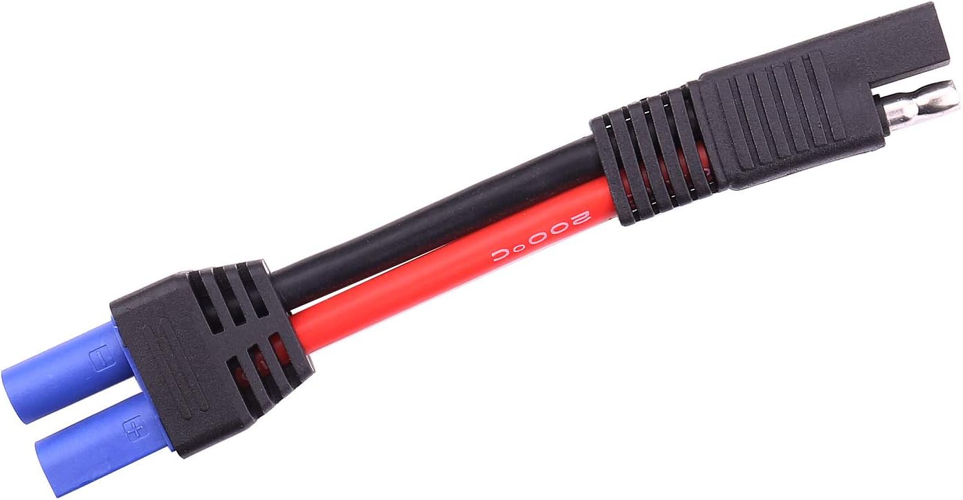 Amazon.com: DGZZI EC5 to SAE Cable SAE to EC5 Female Connector Power ...