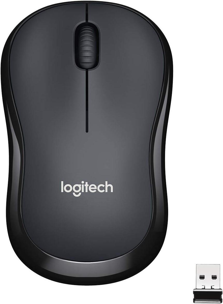 Amazon.in: Buy Wireless Mouse - Logitech M185 Wireless Mouse,Black Red ...