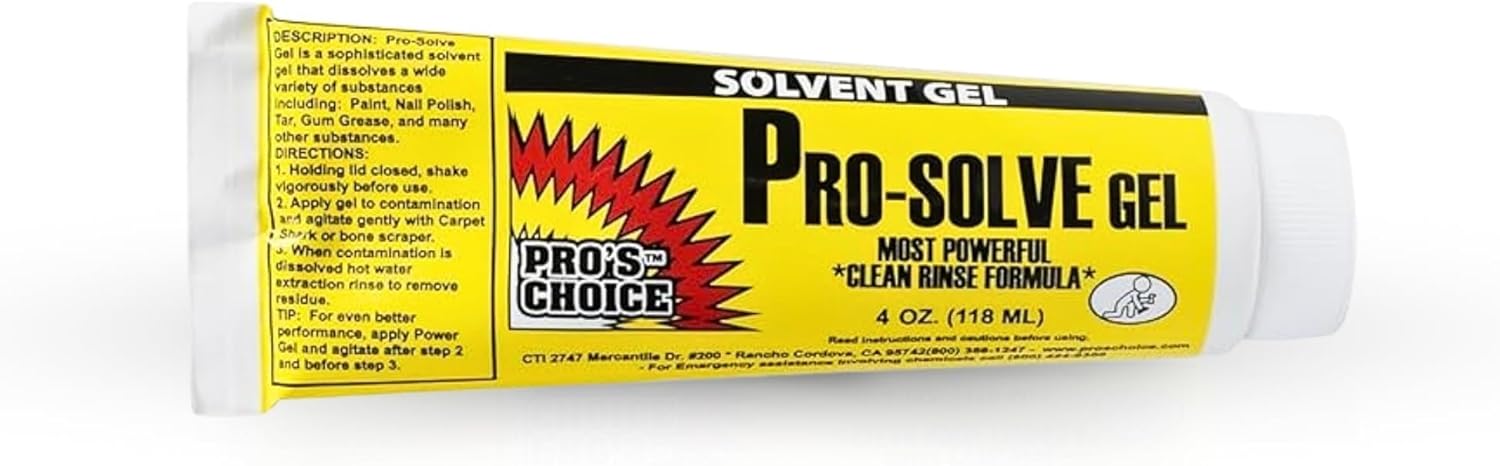 Amazon.com: Pro's Choice Pro Solv Gel Stain Remover for Ink, Oil, Paint ...