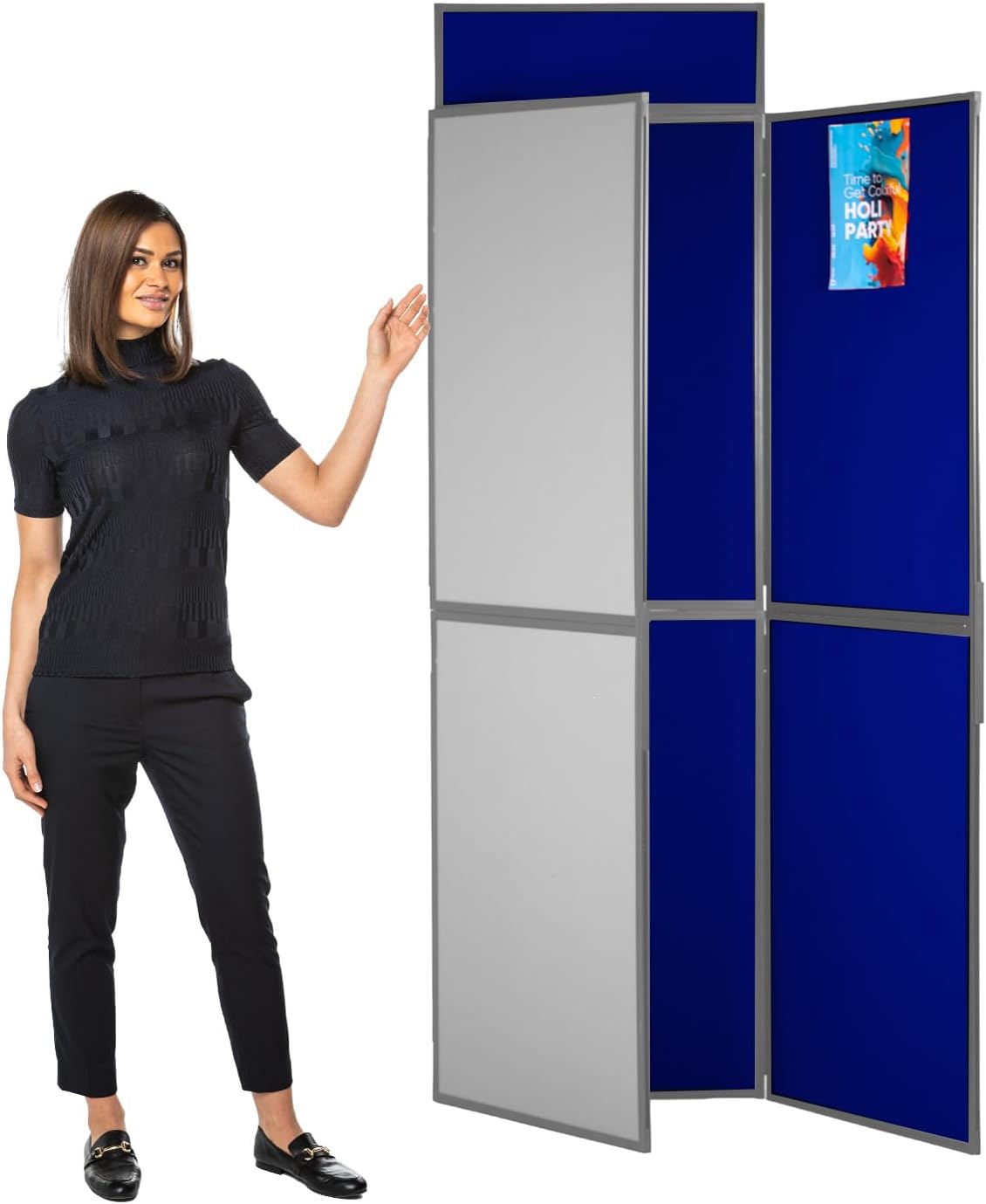 Wonderwall Tabletop Folding Exhibition 3 Panel Display Kit - with Clip ...