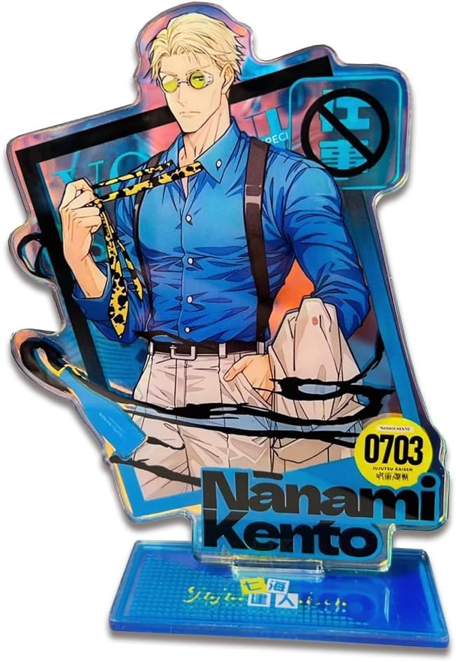 Amazon.com: Nanami Kento Acrylic Stand,JJK Anime Acrylic Figure Standee ...