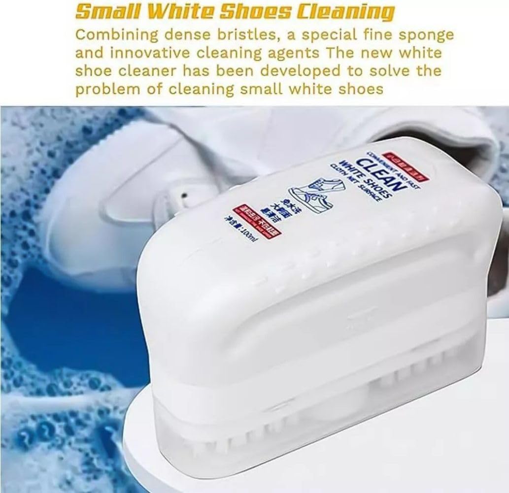 Microfiber Cleaning Cloth 3-Piece Sneaker Cleaning Brush Set - Dual ...