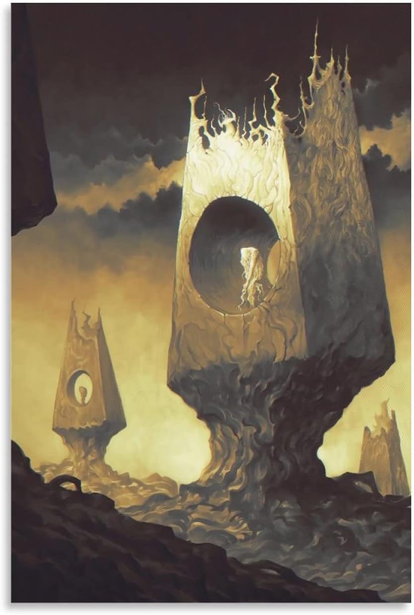 Amazon.com: JHART Zdzislaw Beksinski Art Poster Canvas Art Poster And ...