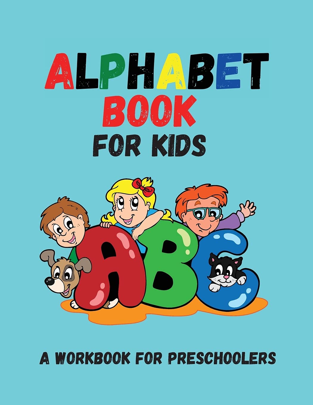 Buy Alphabet Book for Kids: Letter Tracing, Coloring Book and ABC ...