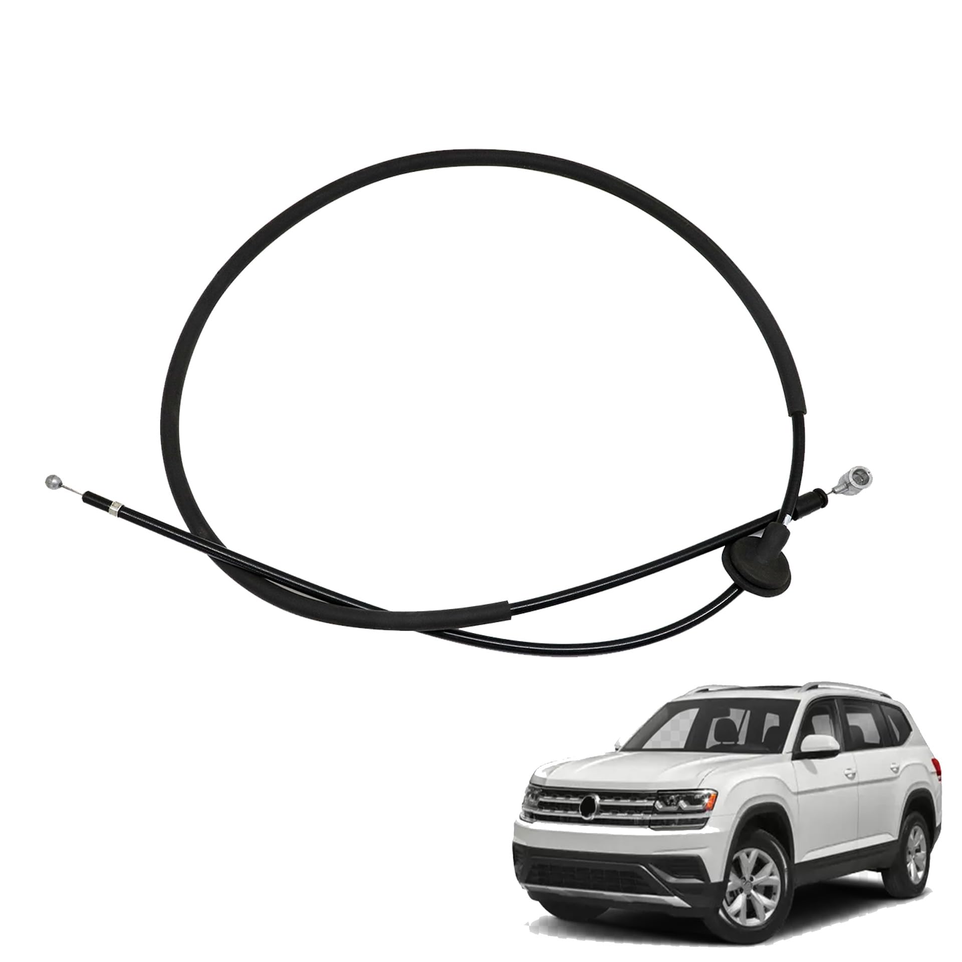 Amazon.com: GXARTS 3CM823535 Hood Release Cable Compatible With ...