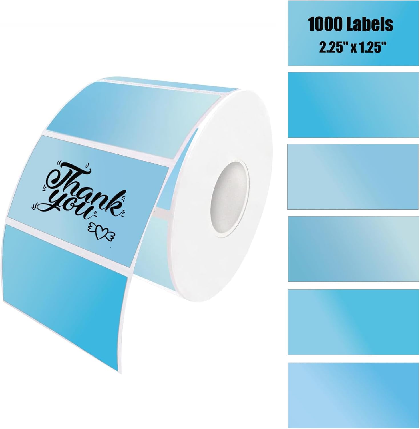 Amazon.com : AMZDOG Thermal Sticker Labels, 2.25" x 1.25" 1000 Labels ...