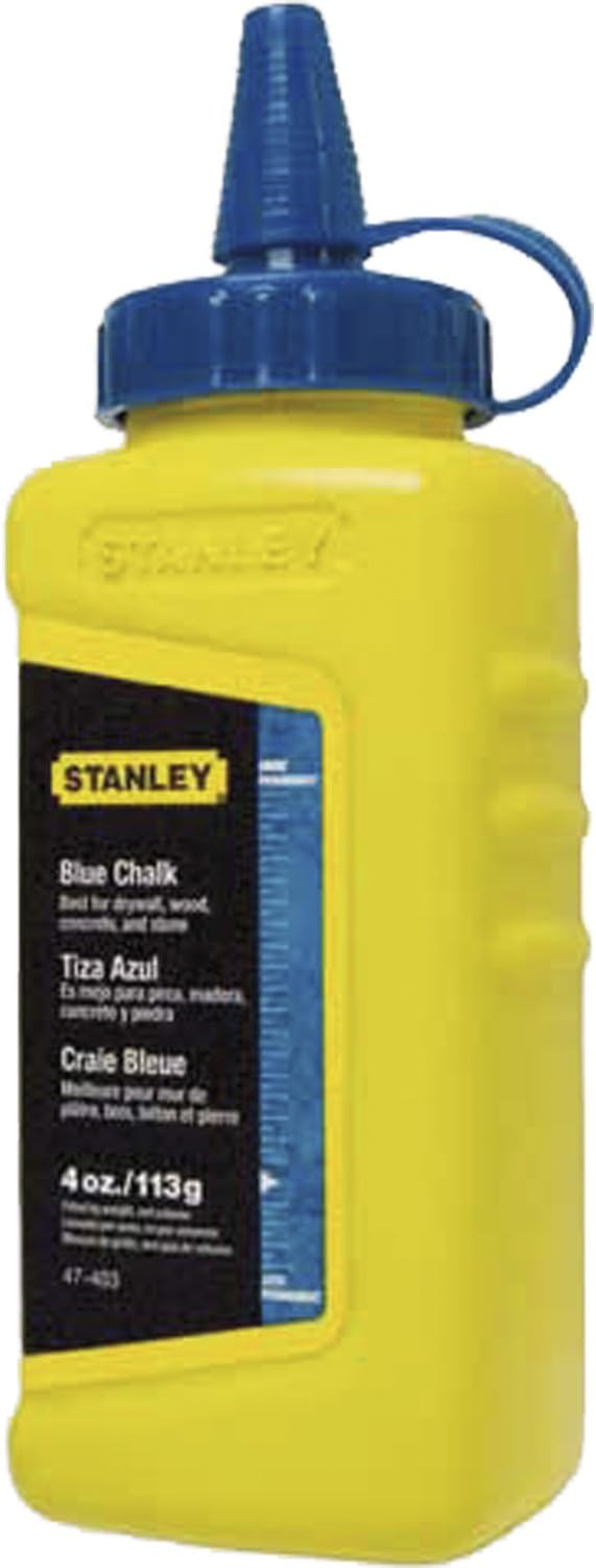 STANLEY 115g Blue Chalk Powder, 1-47-403 : Amazon.co.uk: DIY & Tools