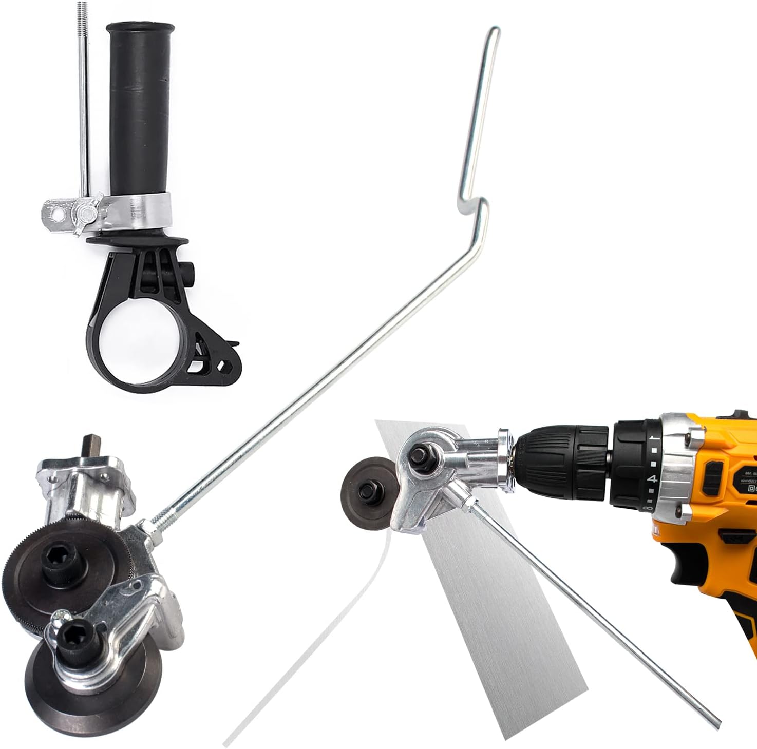 Cisaille à tôle électrique grignoteuse coupe-métal Cutter : Nizirioo ...