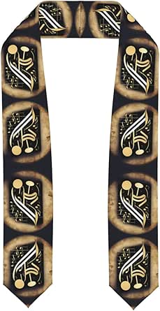 Amazon.com: music 1 Graduation Stole for Class of 2024,Satin First ...