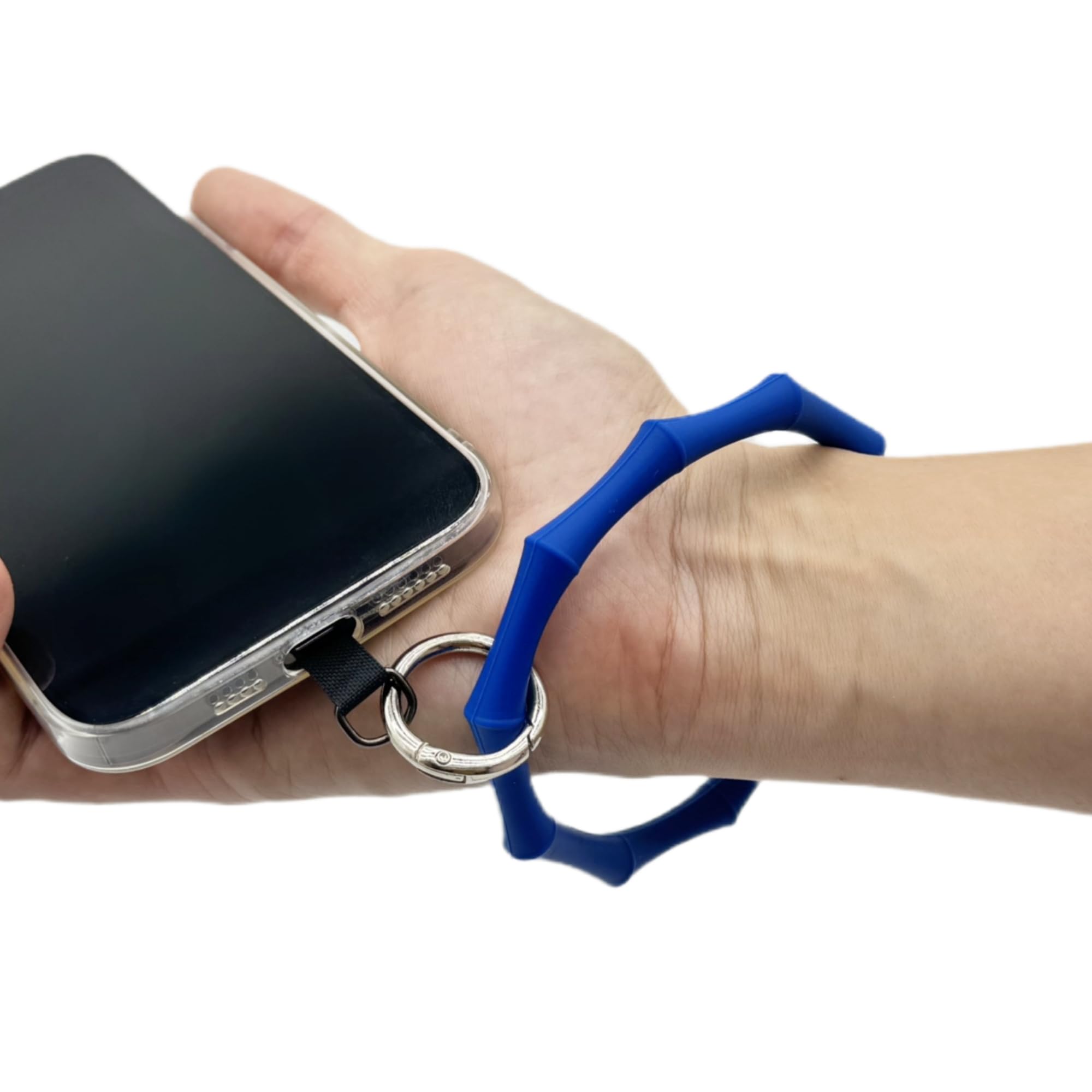 Snapklik.com : Little Fire Craft Silicone Phone Wrist Strap Hand Wrist ...