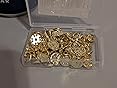 Amazon.com: JIANYI Lapel Pin Backs 50PCS Brass Clutch Badge Insignia ...