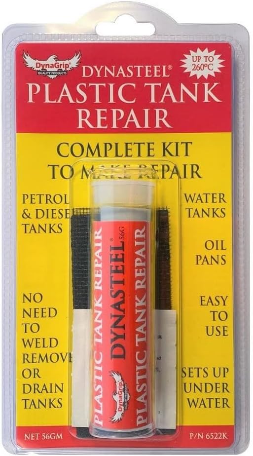 Dynagrip Plastic Tank Repair Kit Adhesive, 56 g : Amazon.com.au: Automotive