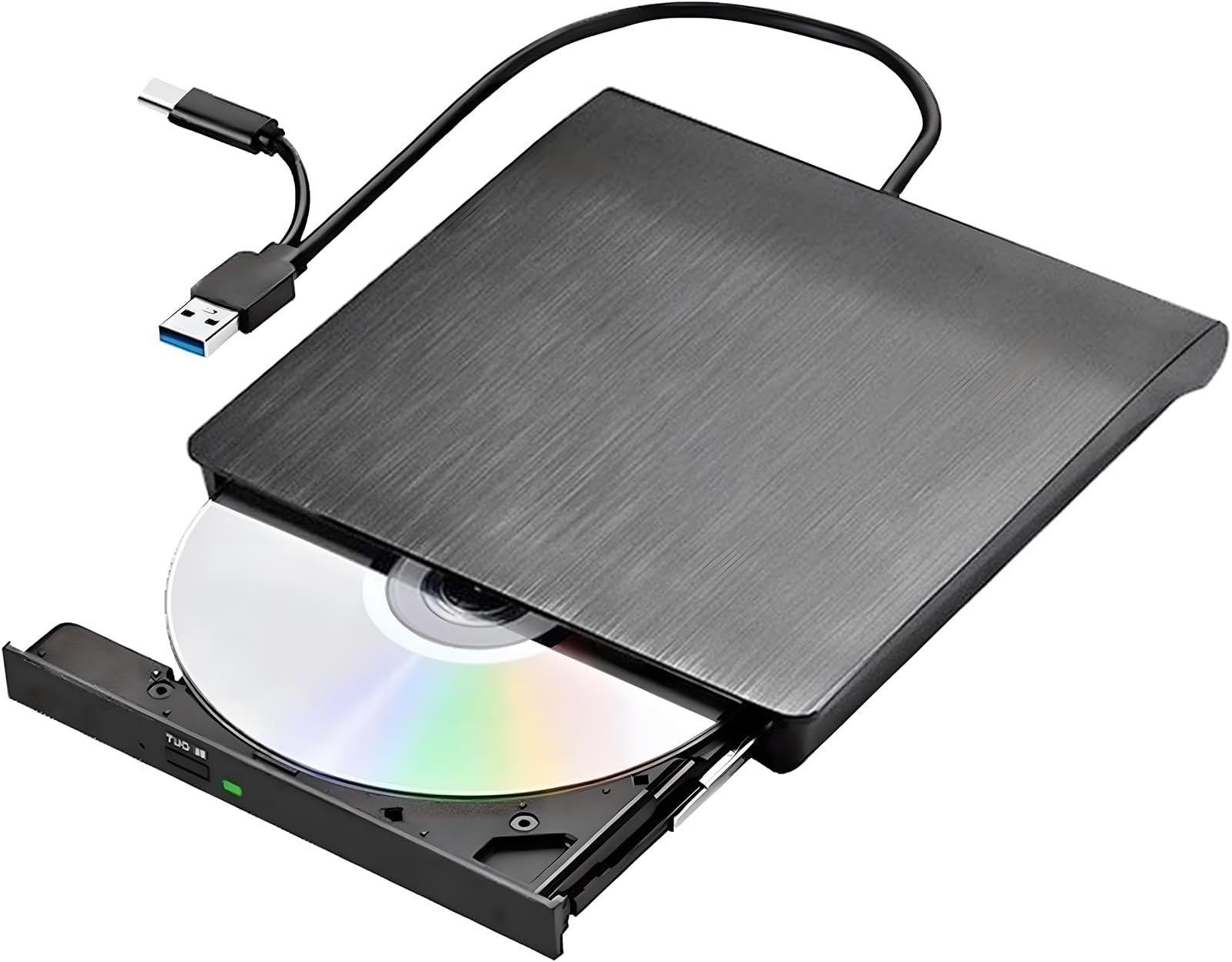 USB 3.0 Type-C Portable External CD/DVD Drive - Reader/Writer for ...