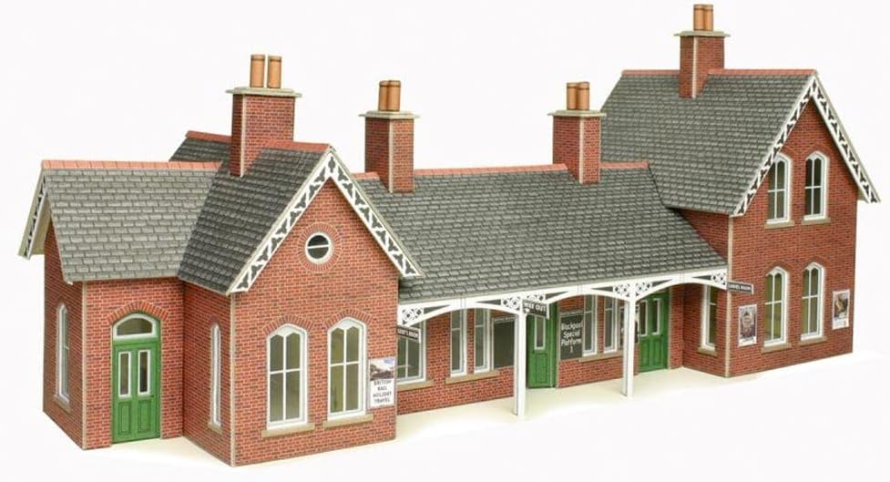 OO Scale Range 00/H0 Country Station : Amazon.co.uk: Toys & Games