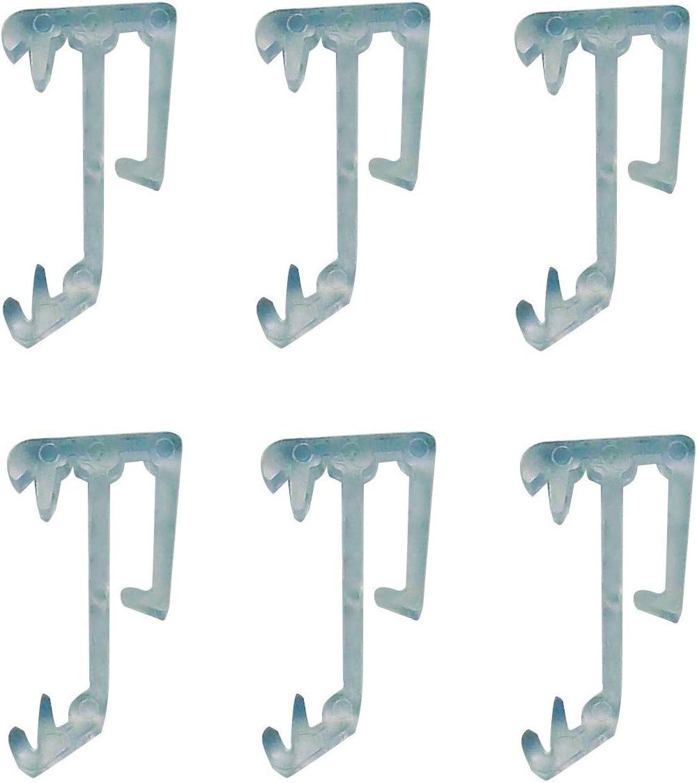 Amazon.com: 1" Single Slat CLEAR VALANCE RETAINER CLIPS for Horizontal ...