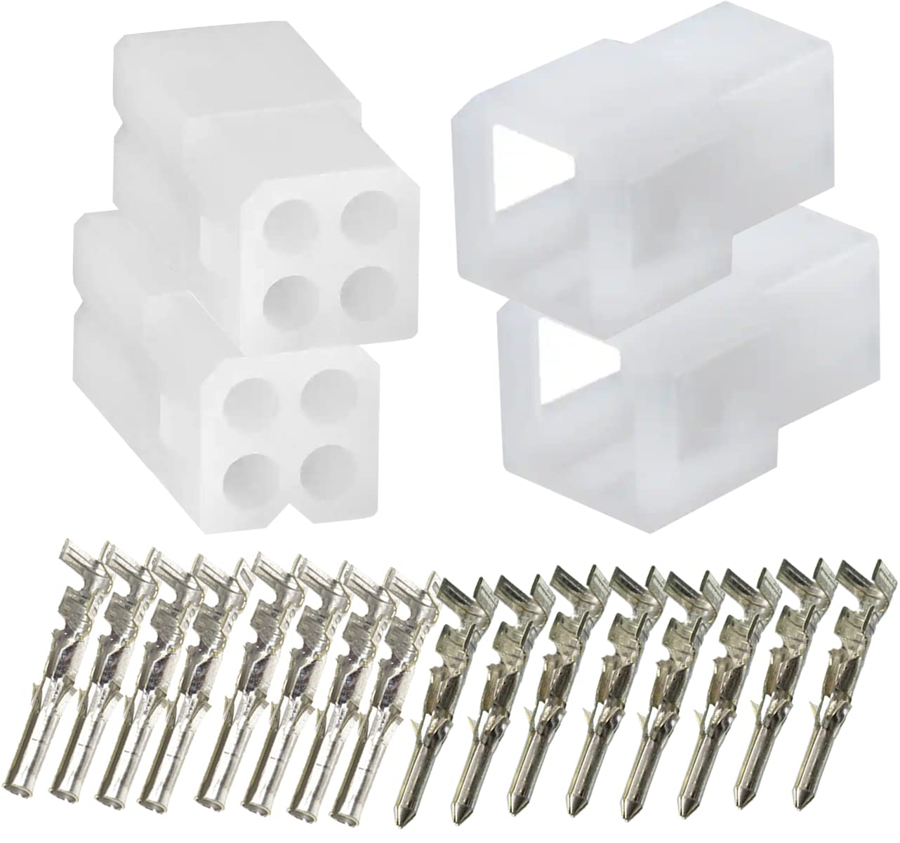 Amazon.com: 4-PIN Dual Row 2x2 Connector Kit for Western Fisher Snow ...