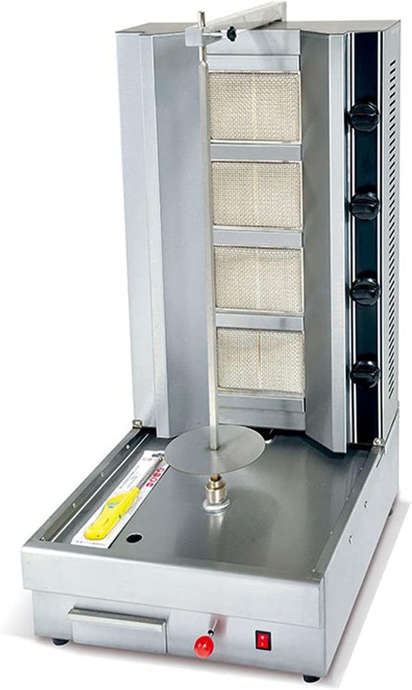 Commercial Propane Doner Kebab Machine, Automatic Spinning Vertical ...
