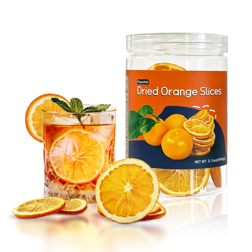 Amazon.com: Fraunitsh Dried Orange Slices, Dehydrated Dried Oranges ...