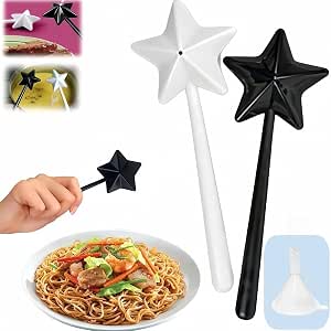 Amazon.com: YOUMEHE Magic wand salt and pepper shakers, Fairy wand salt ...