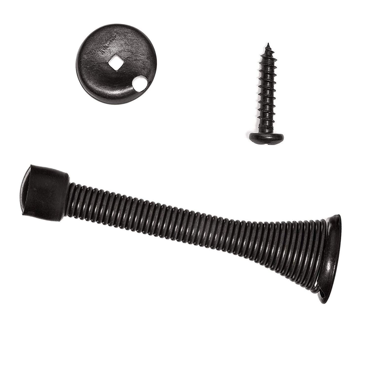 Snapklik.com : KISEER 12 Pack Spring Door Stops 3 1/4 Flexible Heavy ...