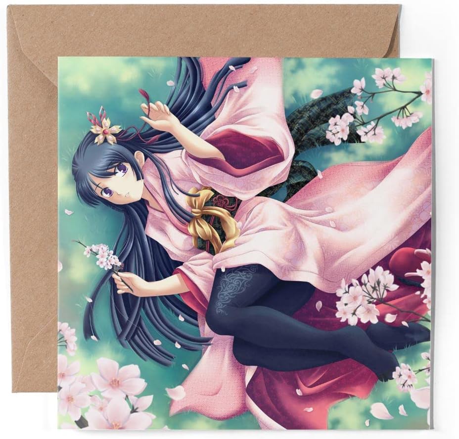Official Hatsune Miko Greeting Card : Amazon.co.uk: Stationery & Office ...