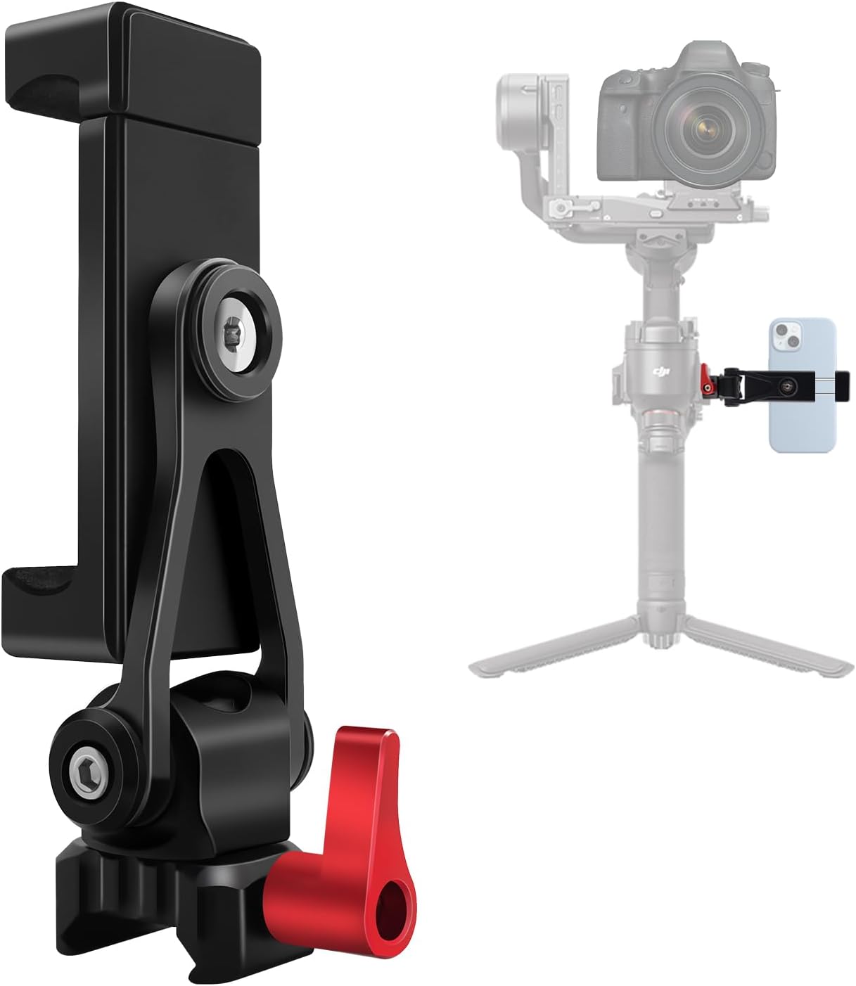 Amazon.com: Neewer Metal Phone Tripod Mount with Cold Shoe Mount NATO ...