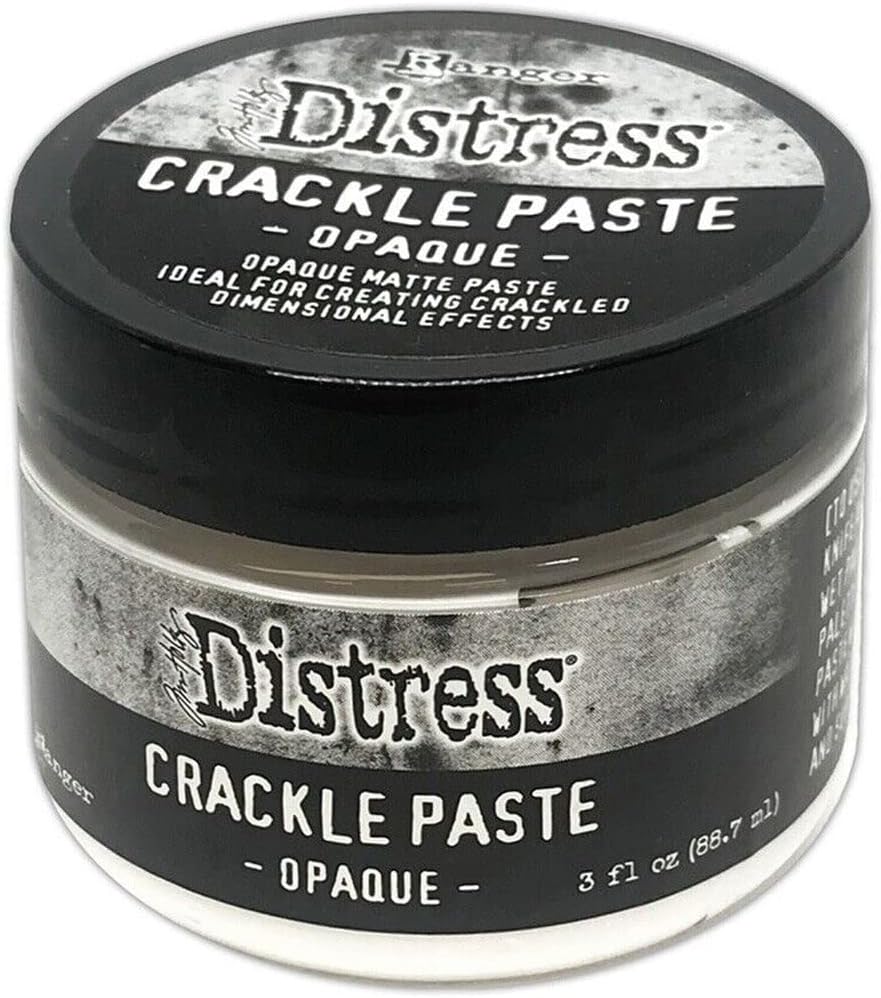 Distress, Crackle Paste - Opaque, 3 OZ : Amazon.co.uk: Home & Kitchen