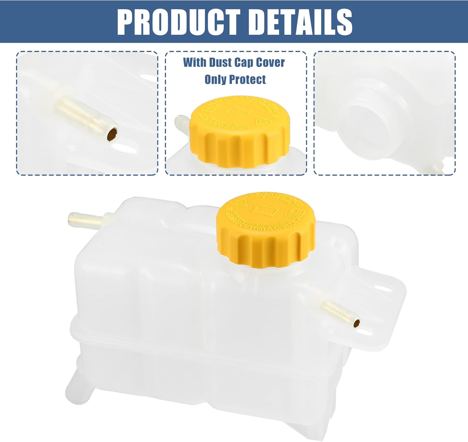 X AUTOHAUX 1 juego de depósito de radiador de refrigerante 96930818 ...