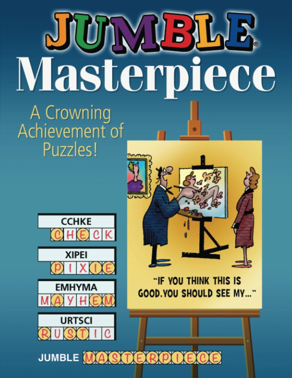 Jumble® Masterpiece: A Crowning Achievement of Puzzles! (Jumbles ...