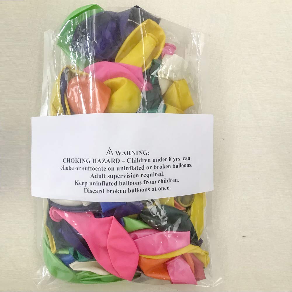 100 Pack Assorted Color Ballo...B0836KZRP7 | Encarguelo.com