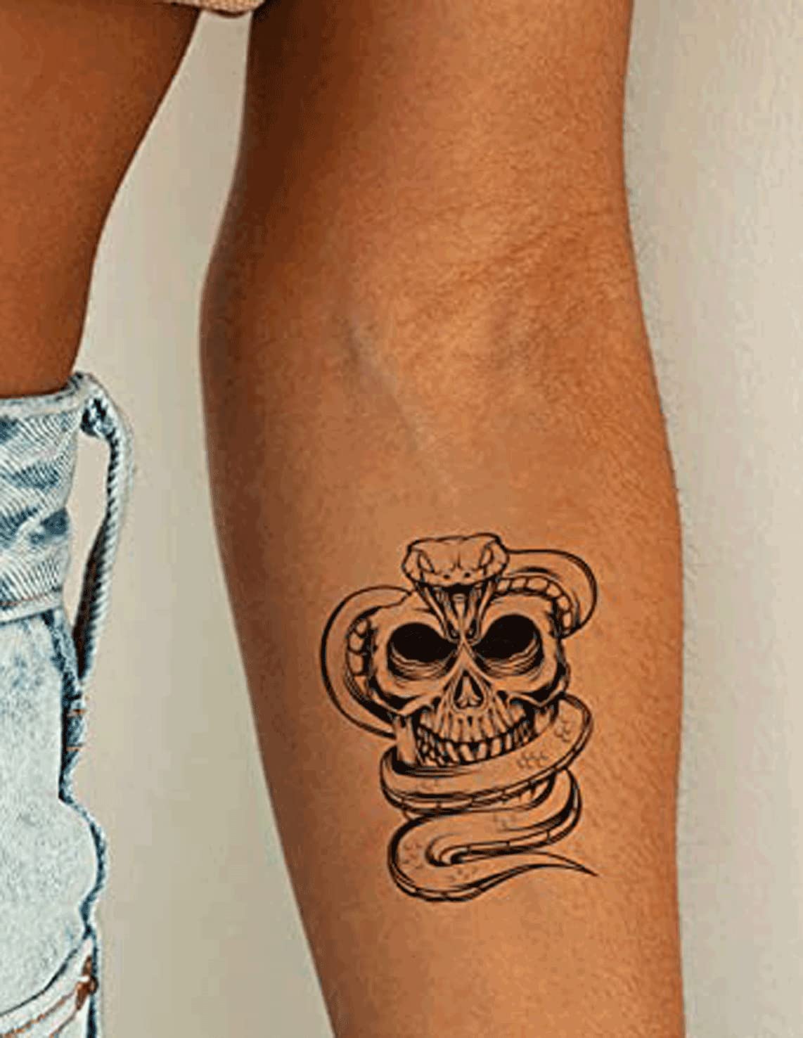 Small Skull Ankle Tattoos Omus Tattoo • Carabao Skull
