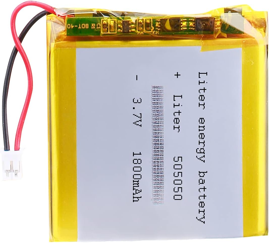 Amazon.com: 3.7V 1800mAh 103449 Lipo Battery Rechargeable Lithium ...