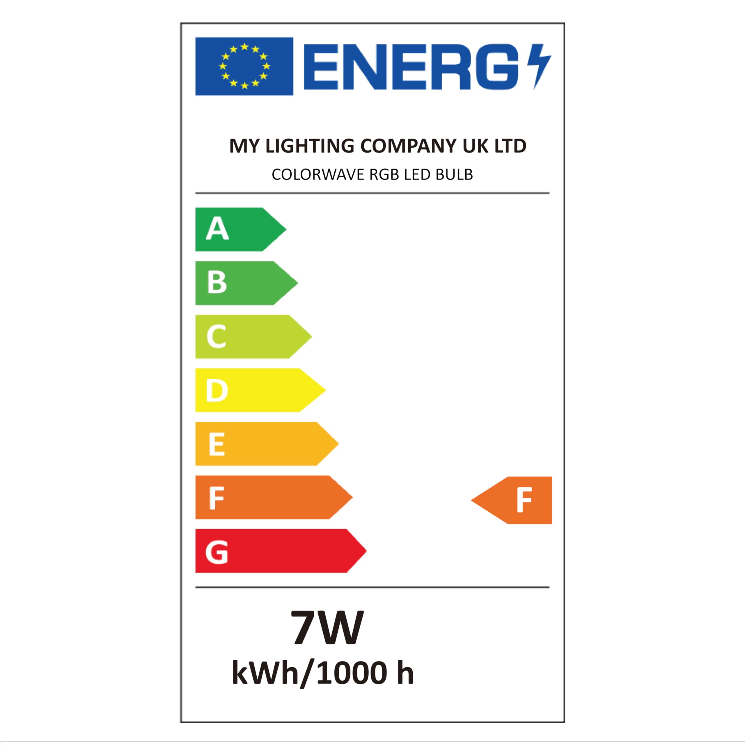 iLC Colour Changing Light Bulb, 70 Watt Equivalent, Cool White 5700K ...