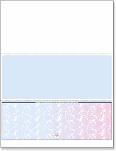 NextDayLabels - Blank Check Stock for Laser/Ink-Jet, 8-1/2 x 11" 24# lb ...