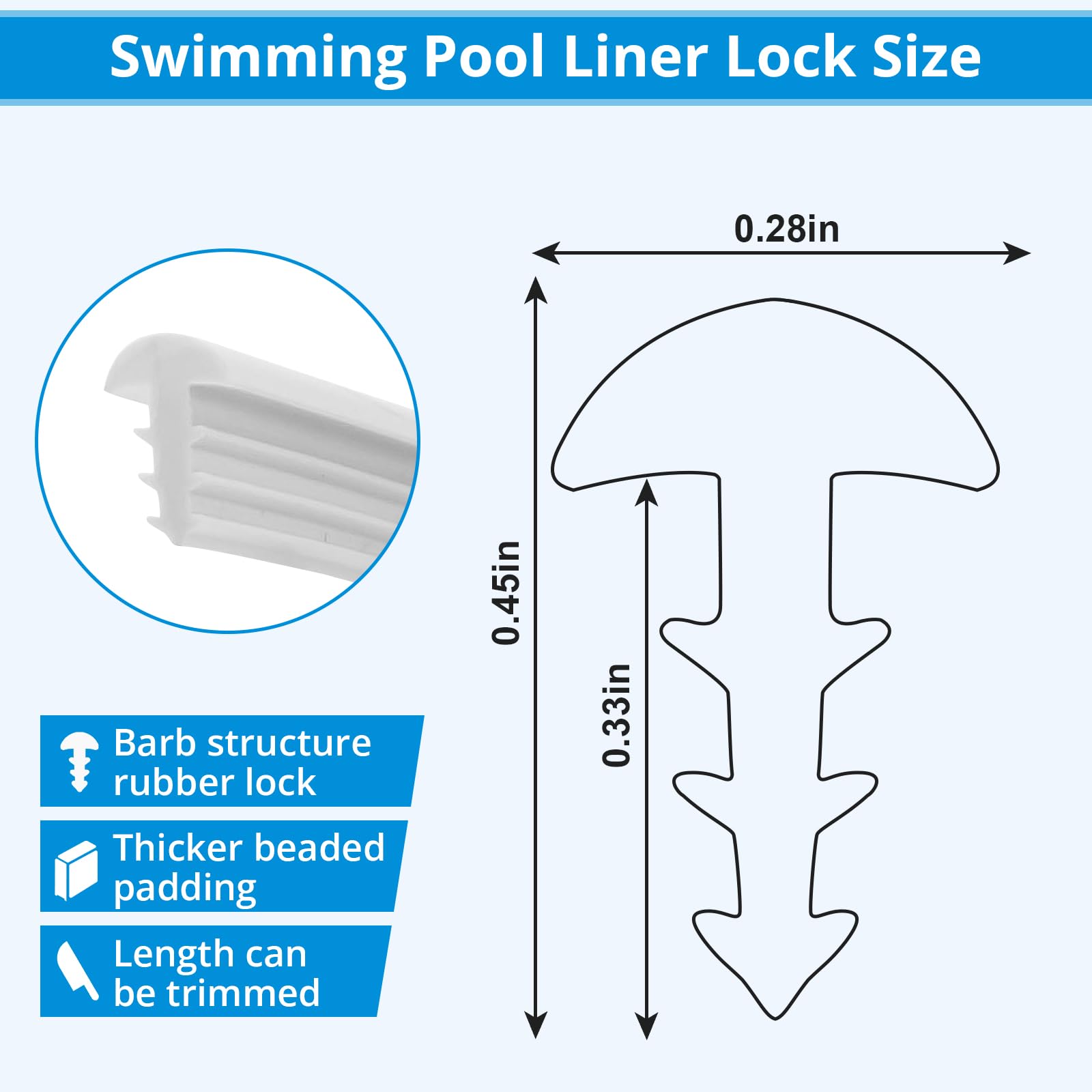 Snapklik.com : Superlin New Premium Quality 6 Feet Liner Lock In Ground ...