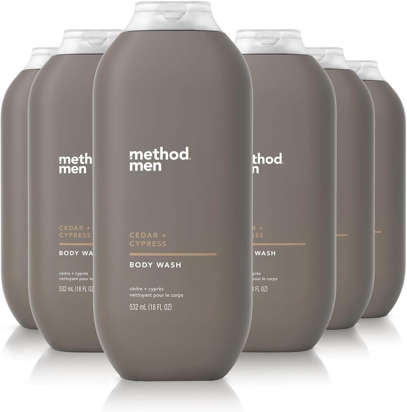 Method Mens Body Wash, Cedar + Cypress, 6 Count : Amazon.co.uk: Beauty