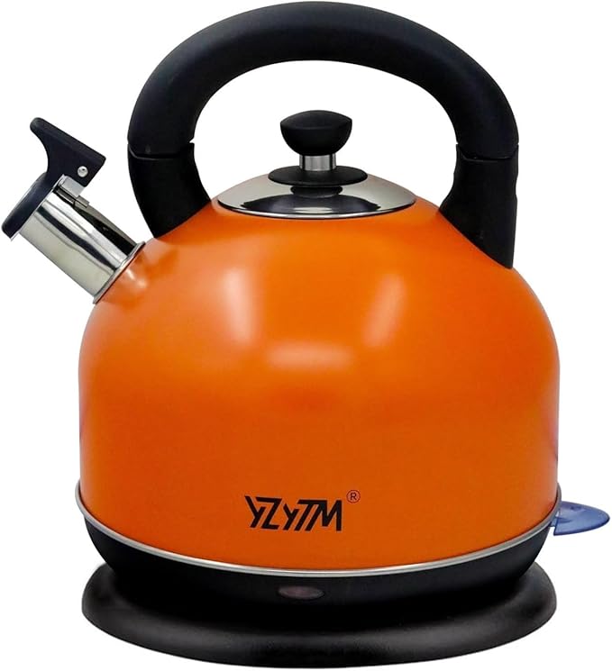 Electric Kettle 3 L, 2000 W, Stainless Steel Otter Controller (Orange ...