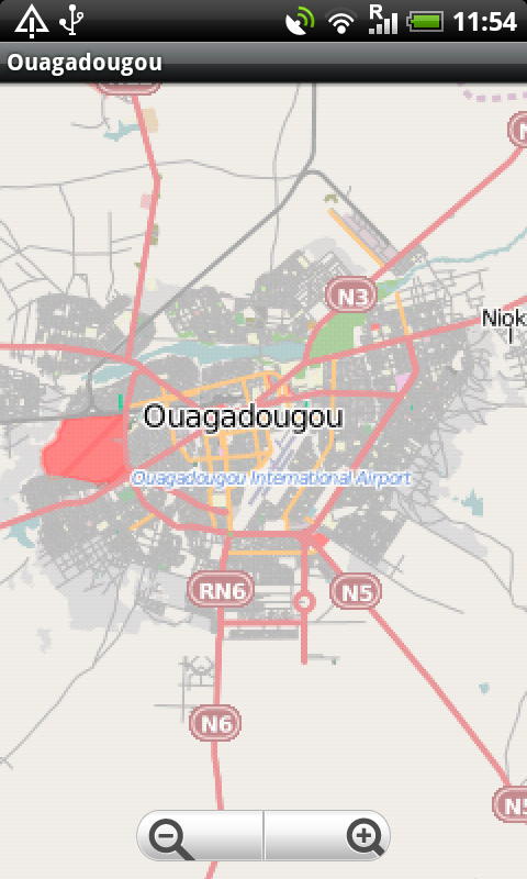 Ouagadougou Street Map - App on Amazon Appstore
