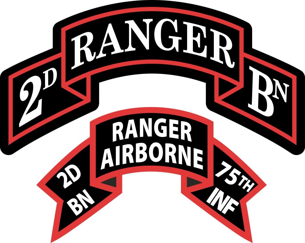 Amazon.com - 2/75th Ranger Battalion Sticker Decal 3.8".