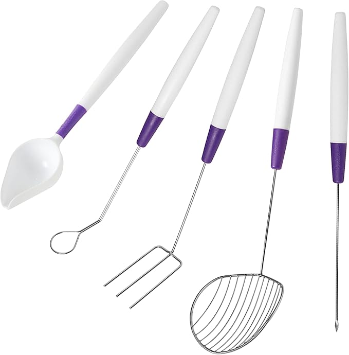 Amazon.com: Wilton Candy Melts Candy Decorating Dipping Tool Set, 5 ...