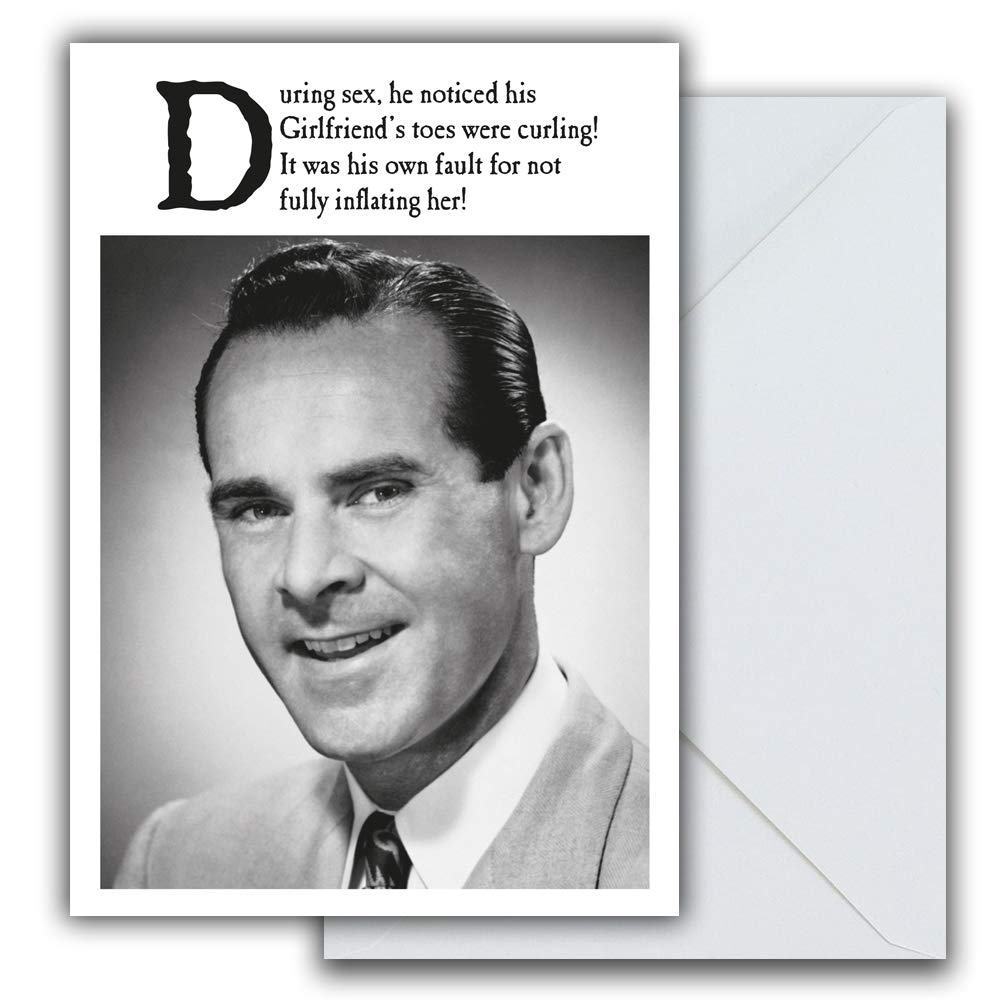 Buy On The Ceiling Funny and Rude Greeting Card, Innuendo Funny Card ...