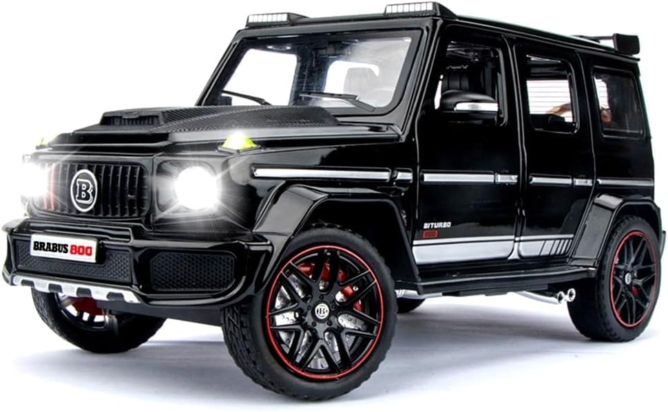 ARNIYAVALA 1:24 Mercedes-Benz Barbos G800 Alloy Off-Road car Model ...