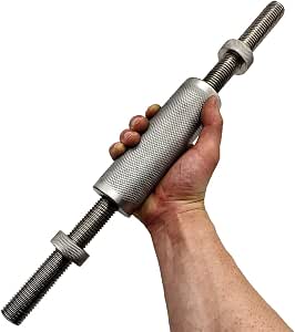 Amazon.co.jp: 2" Stainless Steel Dumbbell Bar, Adjustable Dumbbell ...