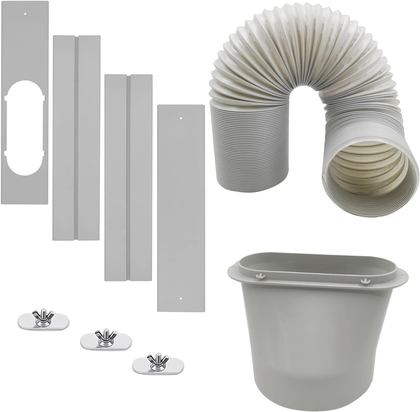 Amazon.com: Portable Air Conditioner Windows Vent Kit, 5.9 Inch ...