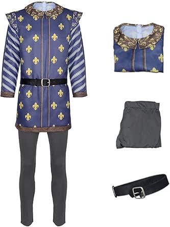 Amazon.com: Mens Prince Charming Costume Halloween Prince Charming ...