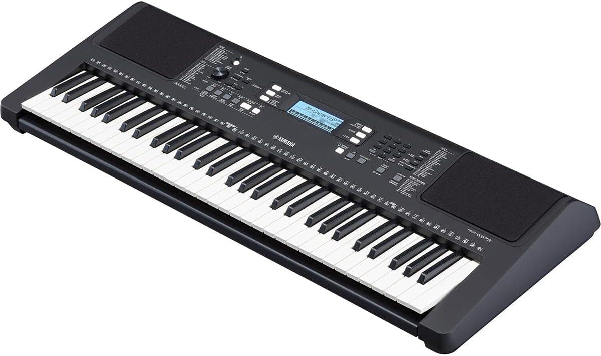 Amazon.com: Yamaha PSRE373 61-Key Touch Sensitive Portable Keyboard ...