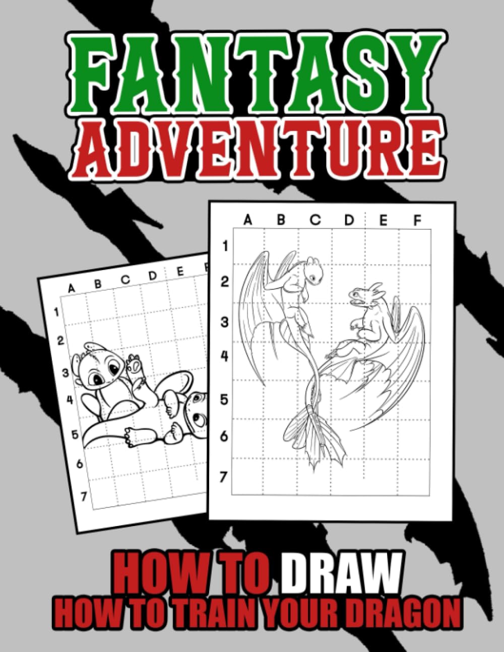 How to Draw Fantasy Adventure: Dragon Adventure with Pages Step by Step ...