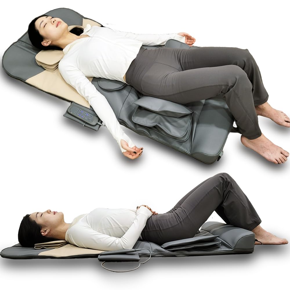Full Body Stretching Massage Mat With Airbags 3d Lumbar Traction ...