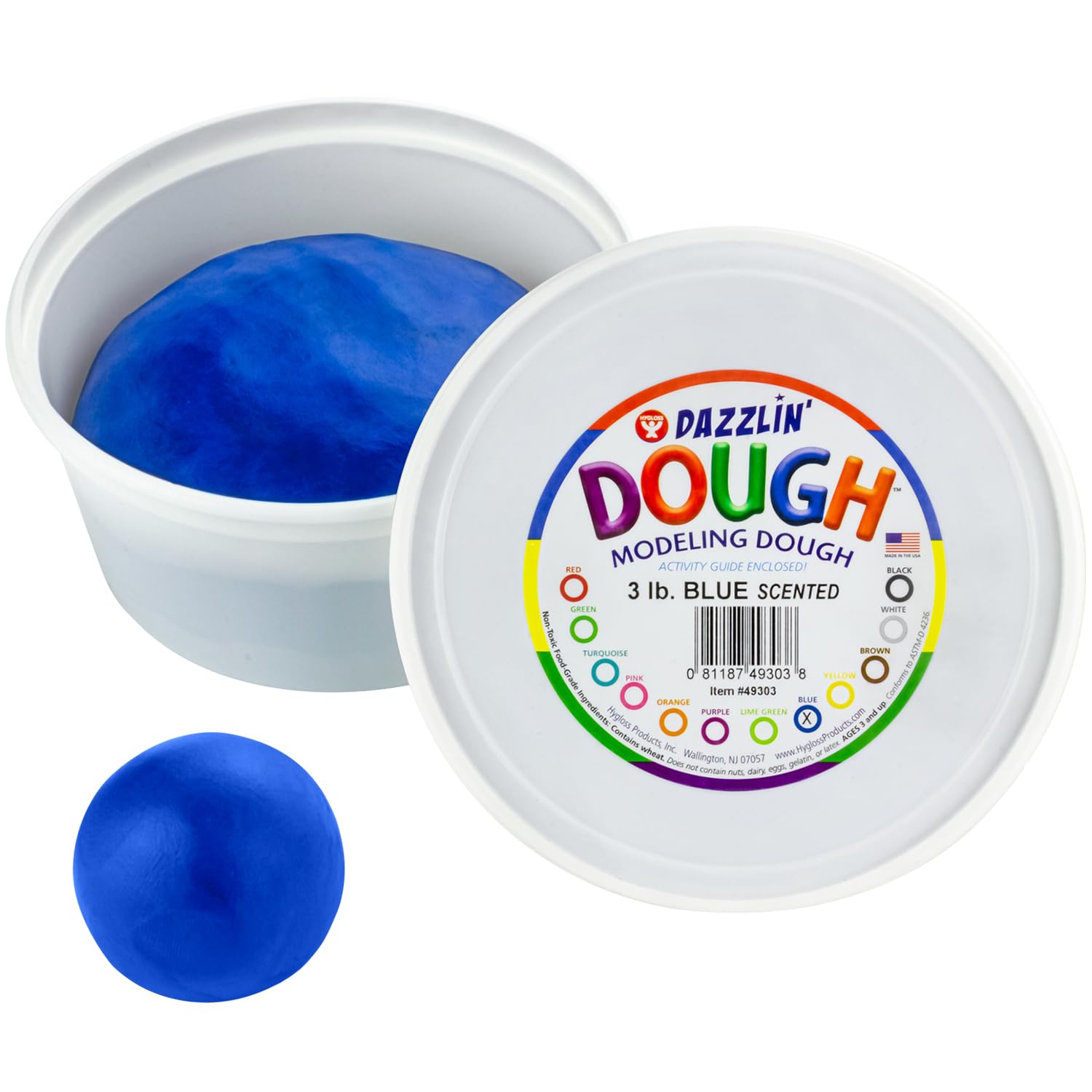 Snapklik.com : Hygloss Products Scented Dazzlin Modeling Dough