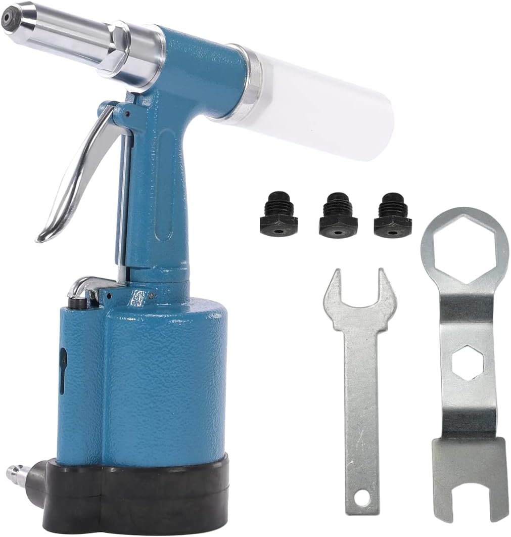 Amazon.com: POWER AERO NOVIA Air Riveter1/8, 5/32", and 3/16" Capacity ...